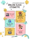 Online Class Etiquette – Teacher Julieta