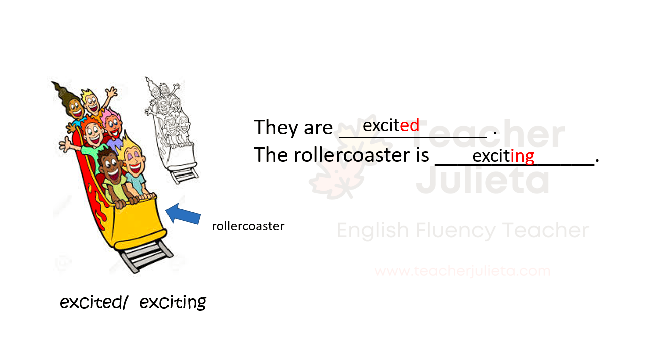 Confusing Adjectives -ed/ing – Teacher Julieta