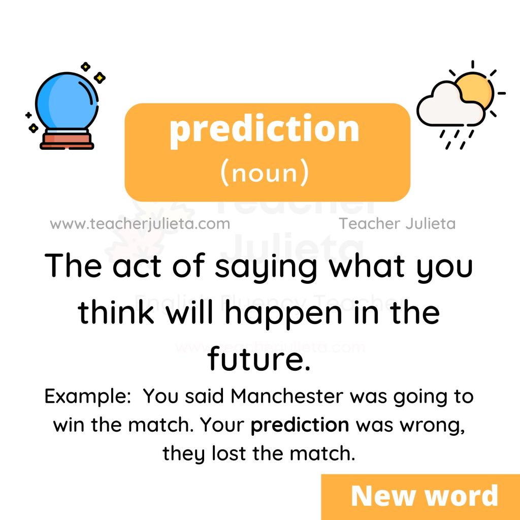 Future (will/ be going to/ be + verb+ing) – Teacher Julieta